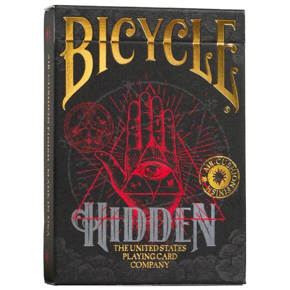 Bicycle | Games | New Bicycle Hidden Symbols Playing Card Deck Skull ...